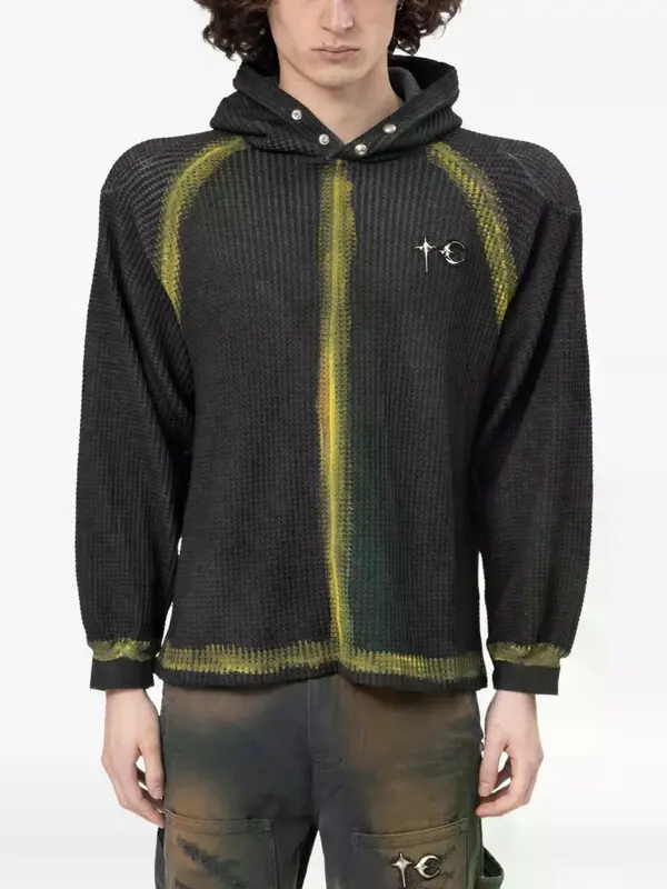 THUG CLUB Bulk Waffle-knit Hoodie