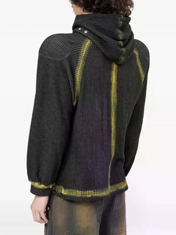 THUG CLUB Bulk Waffle-knit Hoodie