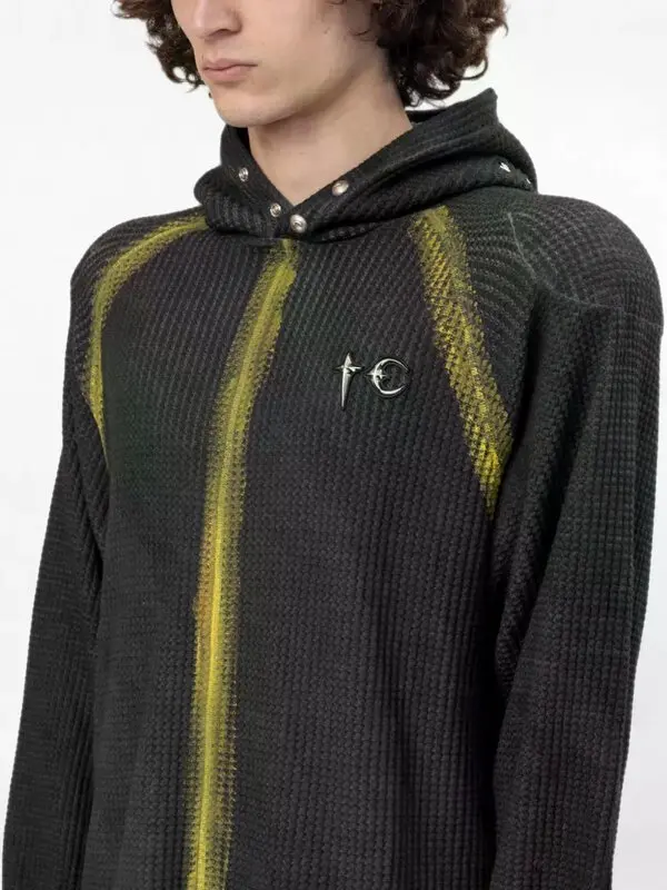 THUG CLUB Bulk Waffle-knit Hoodie