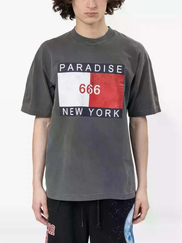PARADISE NYC Hellfiger Graphic-print T-shirt