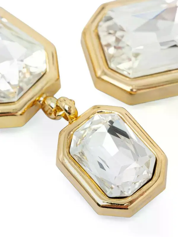 Luisa Spagnoli Nordici Crystal-embellished Drop Earrings