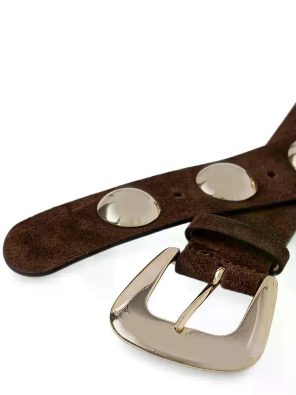 Luisa Spagnoli Decibel Studded Suede Belt