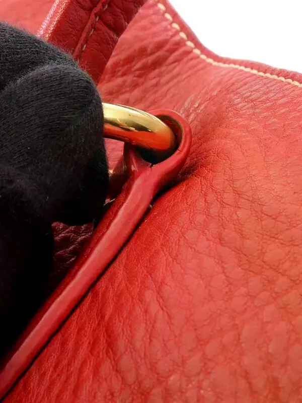 Prada 2000-2010 Vitello Daino Side Zip Tote Bag