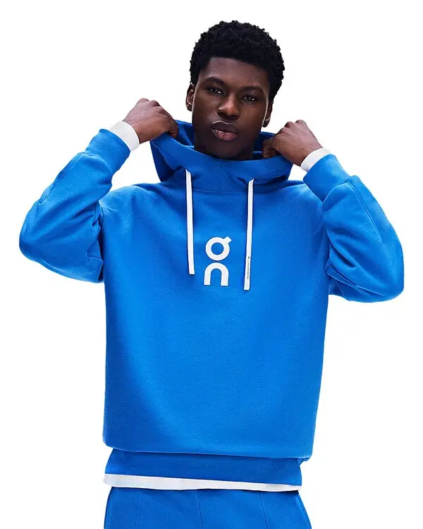 On Club Cott Blend Logo Drawstring Hoodie
