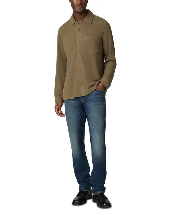 Paige Hollander Cotton Waffle Pocket Shirt