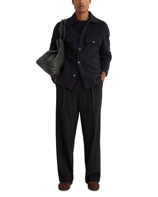 REISS Banstead Wool Overshirt
