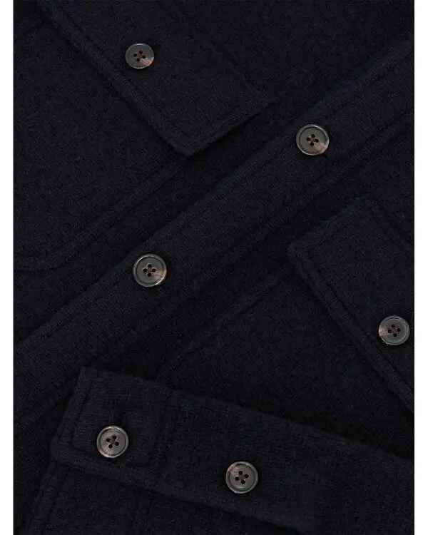 REISS Banstead Wool Overshirt
