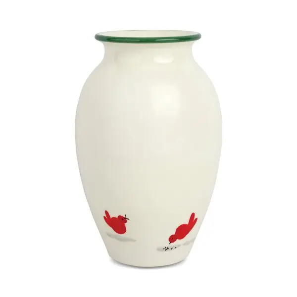 VIETRI Old St. Nick Vase