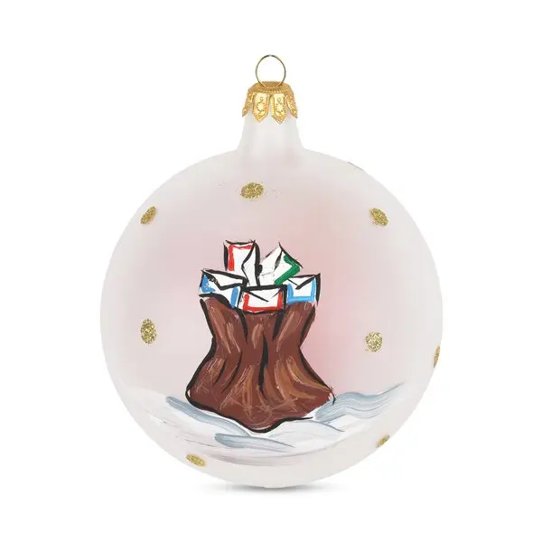 VIETRI Old St. Nick Sending Letters Ornament