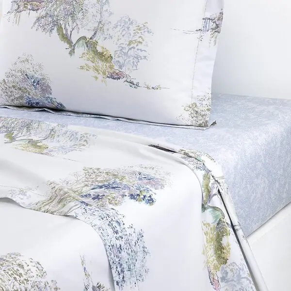 YVES DELORME Lande Flat Sheet, King