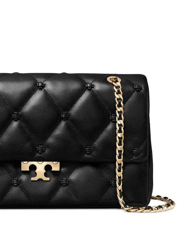 Tory Burch Bunny Knot Quilted Leather Shoulder Bag