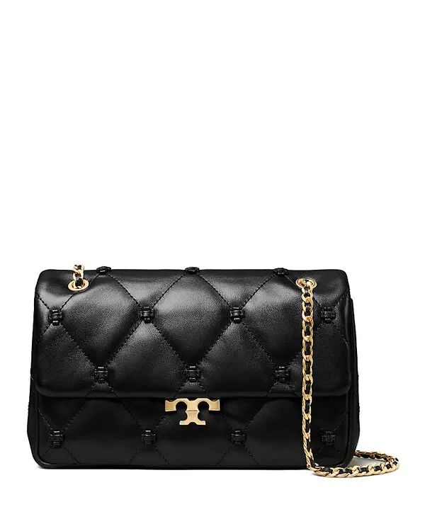 Tory Burch Bunny Knot Small Quilted Leather Shoulder Bag