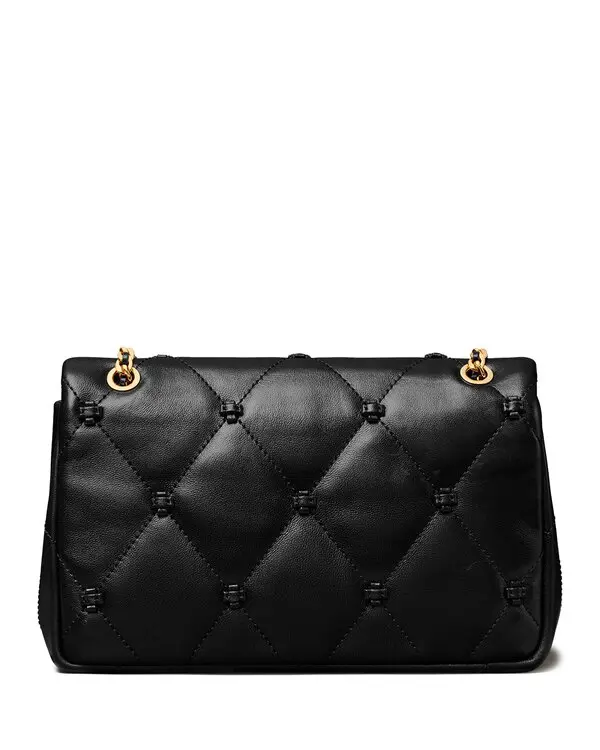 Tory Burch Bunny Knot Small Quilted Leather Shoulder Bag