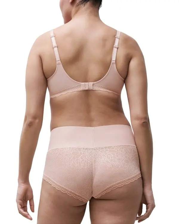 Chantelle Belle Lace Seamless Unlined Bra - Rose