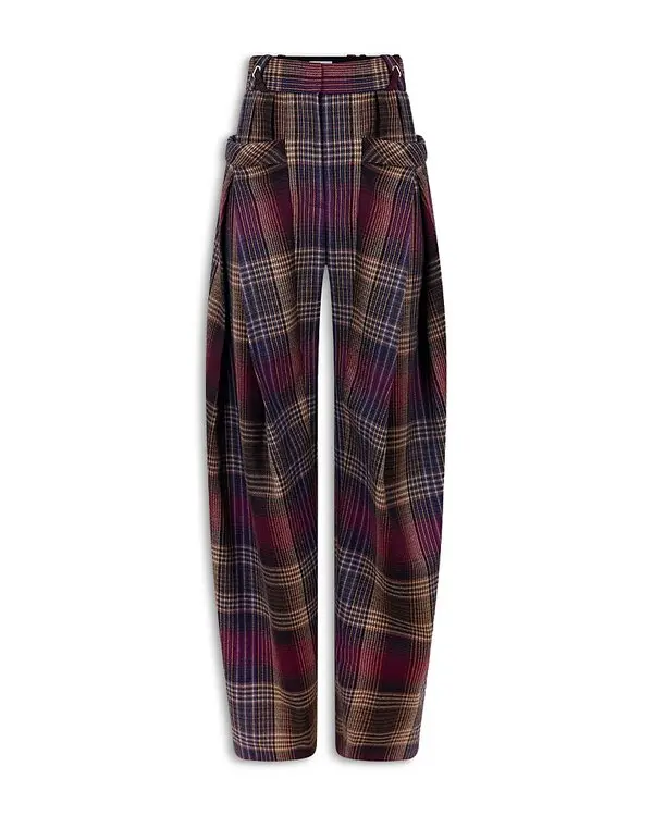Rabanne Wool Stretch Straight Pants