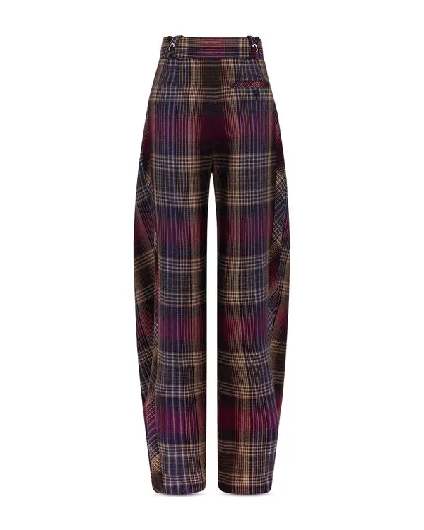 Rabanne Wool Stretch Straight Pants