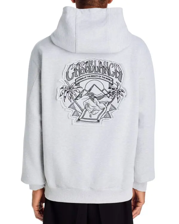 Casablanca Cotton Embroidered Hoodie