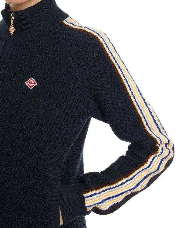 Casablanca Cafe Culture Track Jacket - Navy Multi