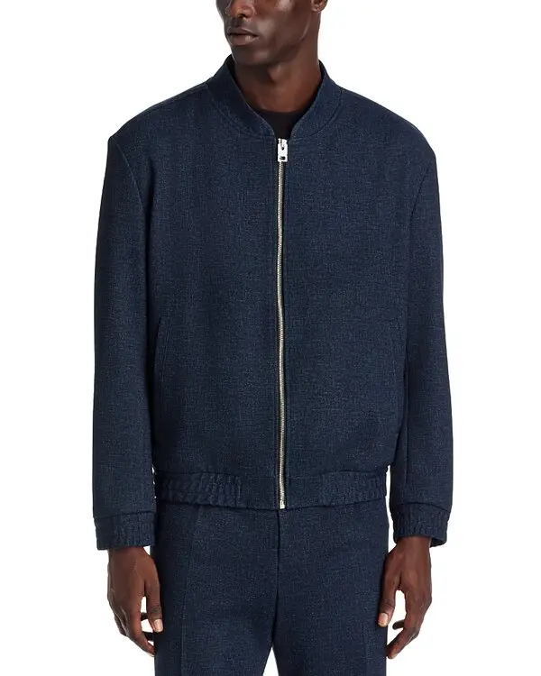 Hugo Boss Ukashi Slim Fit Zip Bomber Jacket