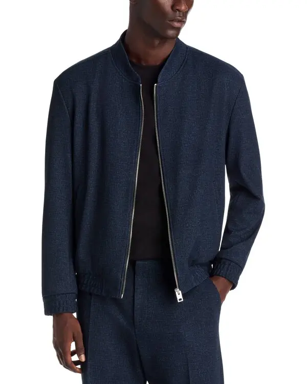 Hugo Boss Ukashi Slim Fit Zip Bomber Jacket