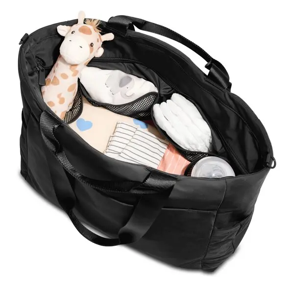 AWAY Featherlight Diaper Tote - Jet Black