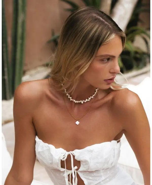 ATOLEA Positano Necklace - Gold