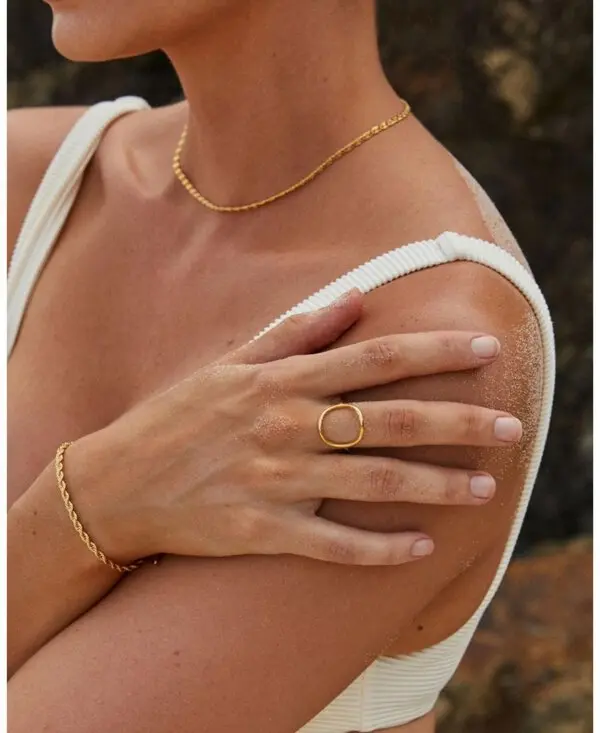 ATOLEA Bahia Oval Ring