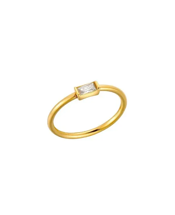 ATOLEA Dainty Crystal Ring