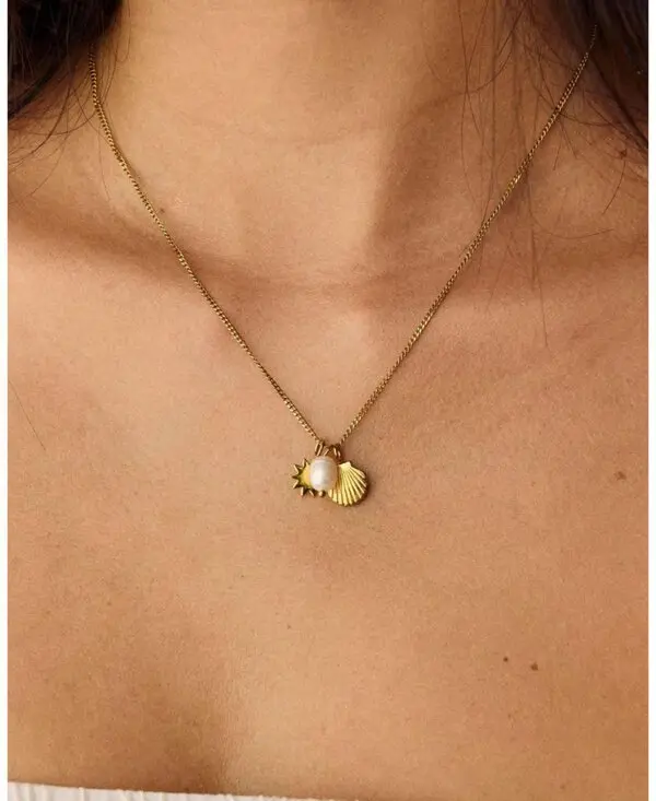 ATOLEA Ocean Necklace - Gold