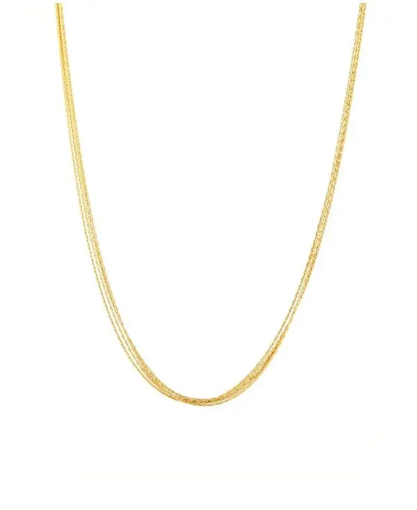 ATOLEA Riviera Layered Choker - Gold