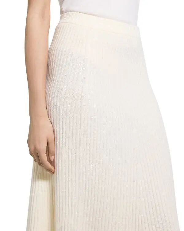 Theory Wool & Cashmere Knit Maxi Skirt
