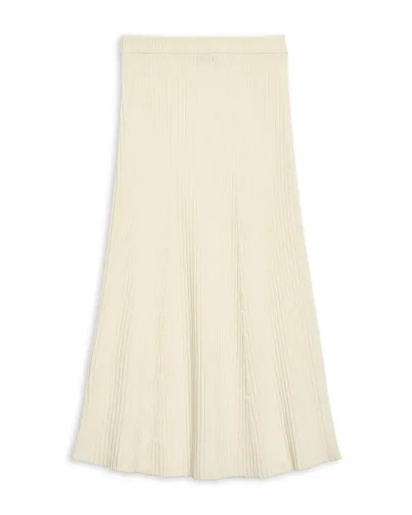 Theory Wool & Cashmere Knit Maxi Skirt