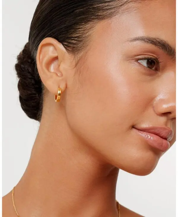 ATOLEA Bold Huggie Hoops