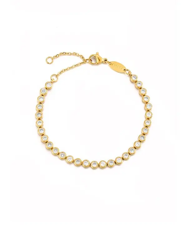 ATOLEA Tennis Bracelet - Gold