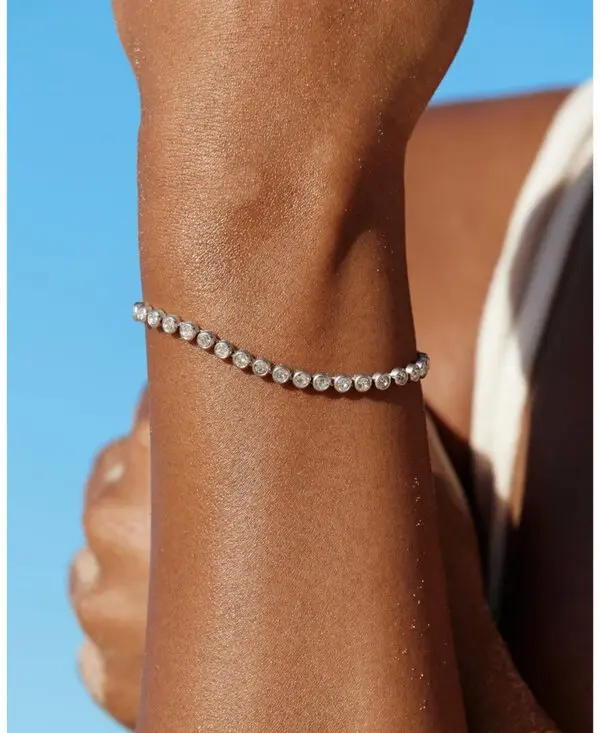 ATOLEA Tennis Bracelet - Silver