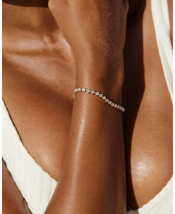 ATOLEA Tennis Bracelet - Silver