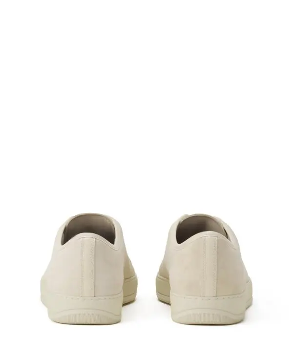 LANVIN Dbb1 Sneakers In Patent Leather And Suede - Light Beige