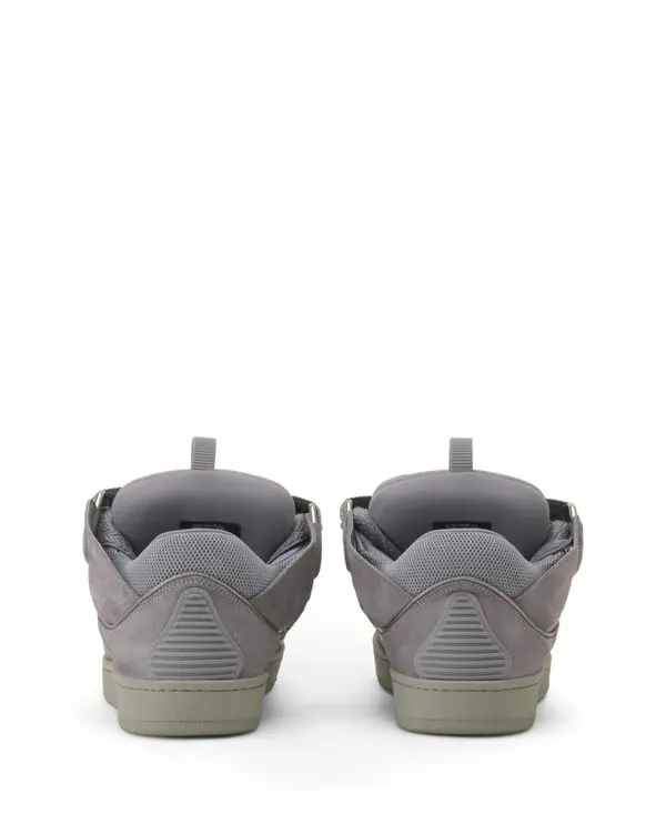 LANVIN Curb Monochrome Suede Sneakers