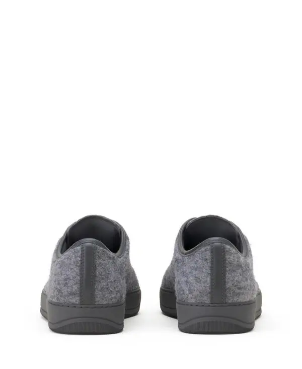 LANVIN Dbb1 Sneakers In Felt And Nappa Leather