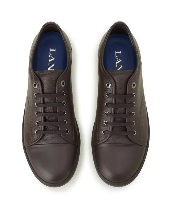 LANVIN Dbb1 Sneakers In Nappa And Grained Leather
