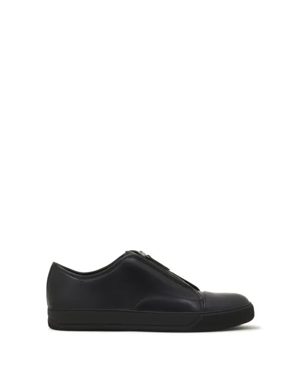 LANVIN Dbb1 Zip Sneakers In Leather