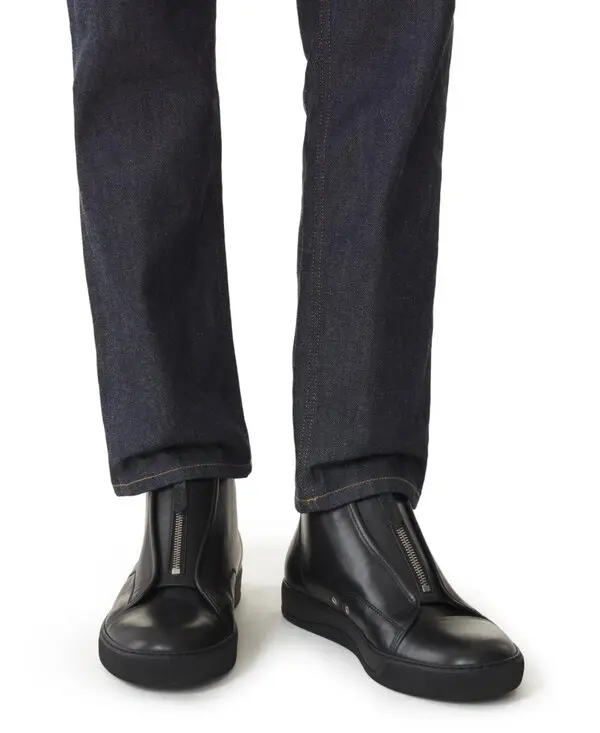 LANVIN Dbb1 High-top Sneakers In Leather