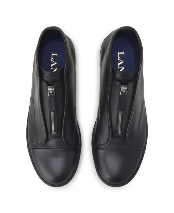 LANVIN Dbb1 High-top Sneakers In Leather