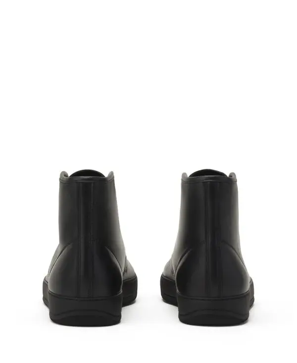 LANVIN Dbb1 High-top Sneakers In Leather