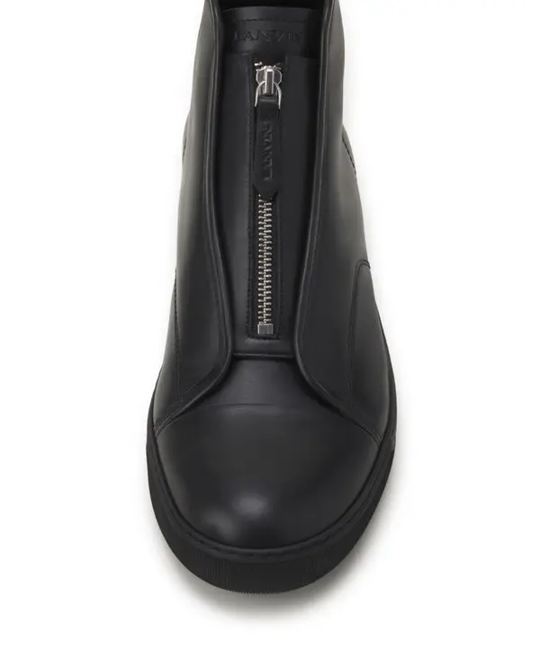 LANVIN Dbb1 High-top Sneakers In Leather