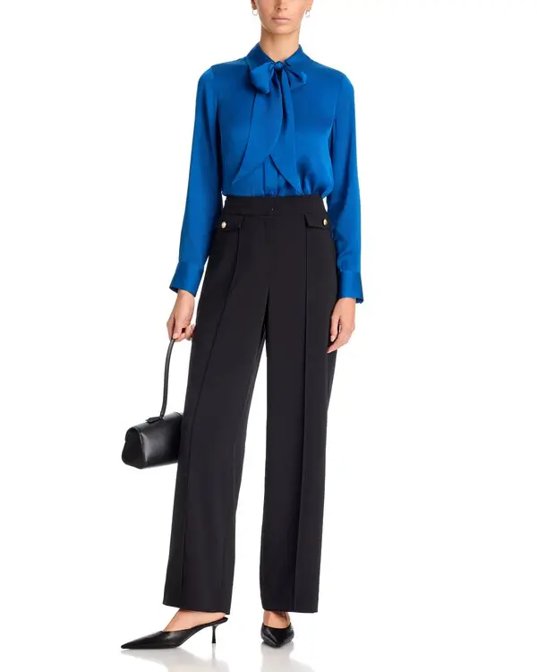 Elie Tahari The Isla Wide Leg Trousers