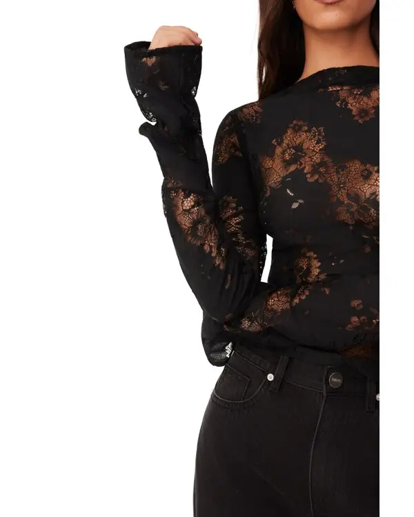 SNDYS. Aisha Lace Top