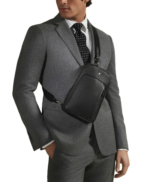 Montblanc Companion Grained Leather Crossbody