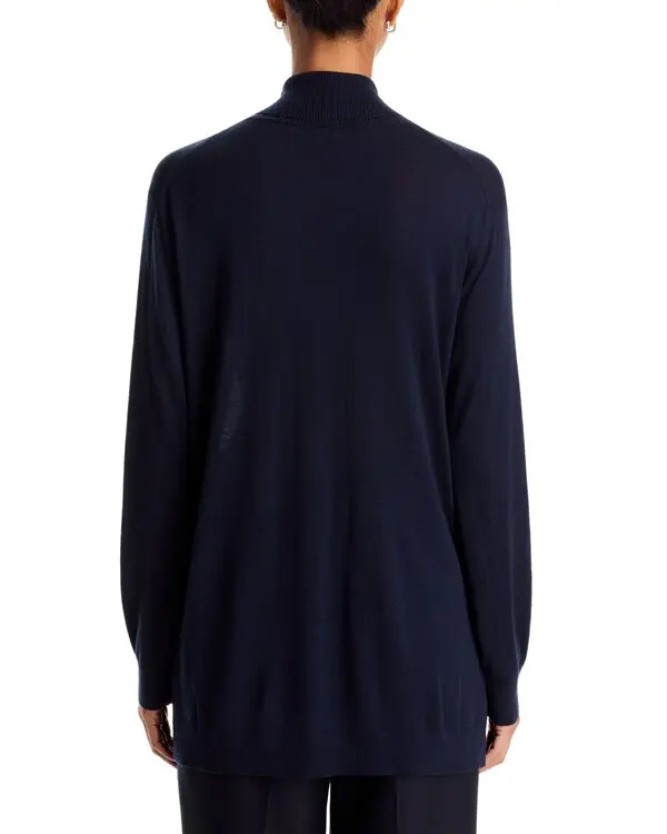 Lafayette 148 New York Wool Stand Collar Sweater