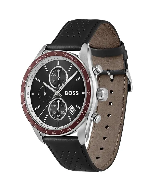 Hugo Boss Grand Prix Chronograph, 44.5mm - Black